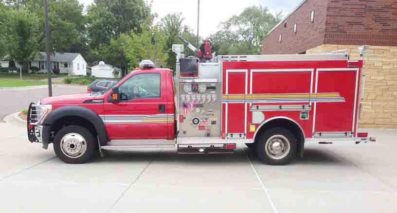 2012 Rosenbauer Ford F-550 Mini Pumper | Used Truck Details