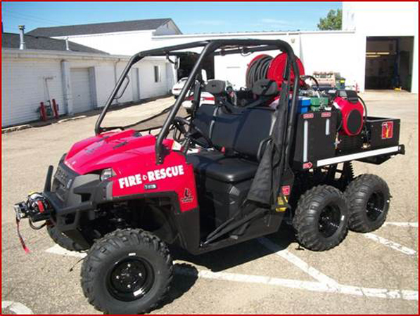 HMA Fire T6 Polaris Ranger 800 Brush ATV | Used Truck Details