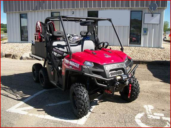 HMA Fire T6 Polaris Ranger 800 Brush ATV | Used Truck Details