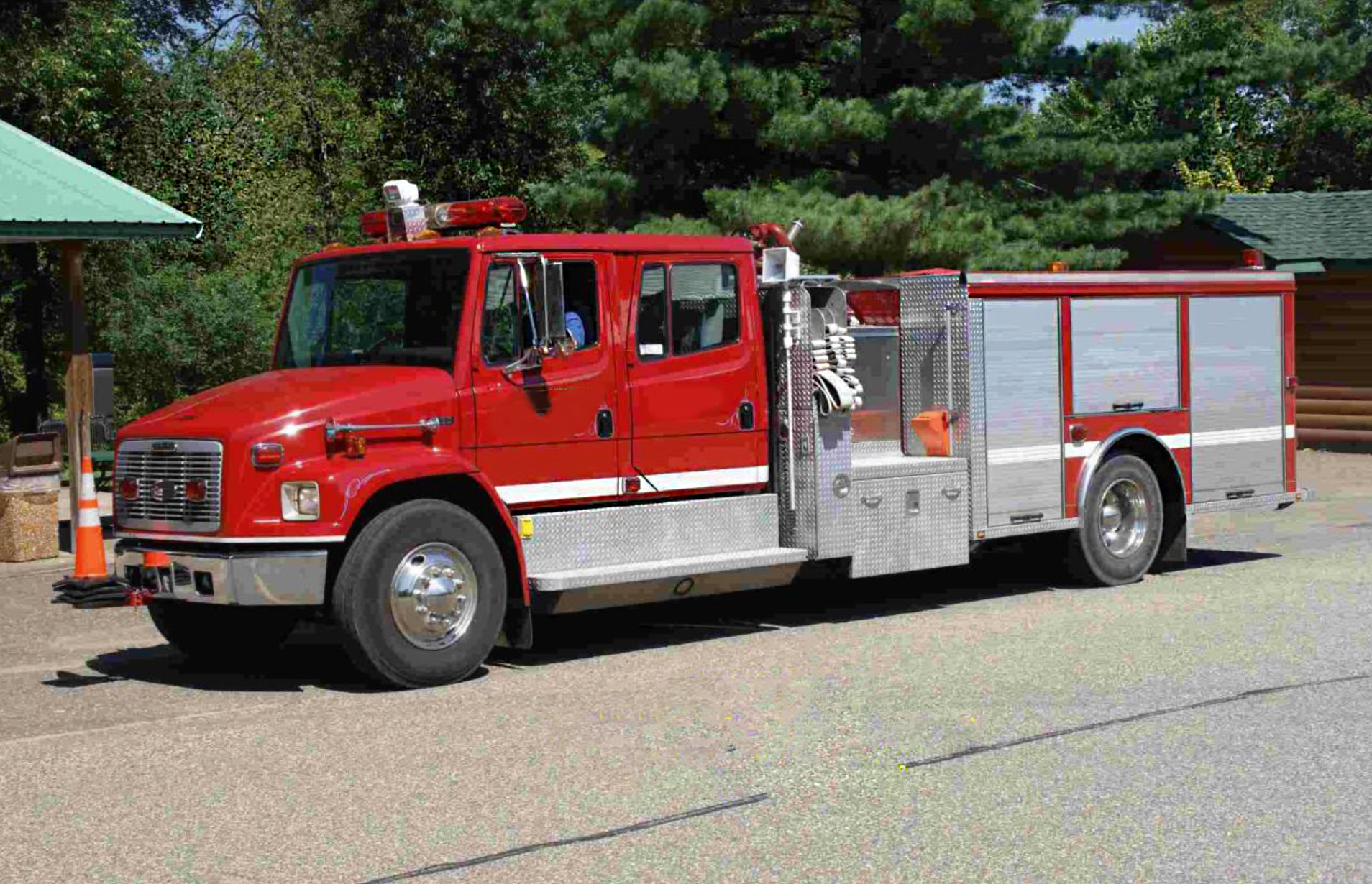 Baltimore County Freightliner Fire Truck
