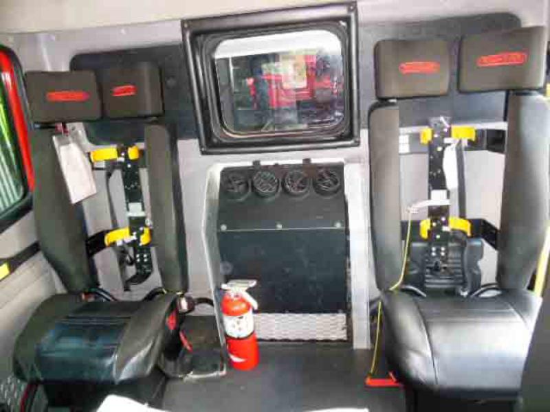 Ambulance Cab Interior