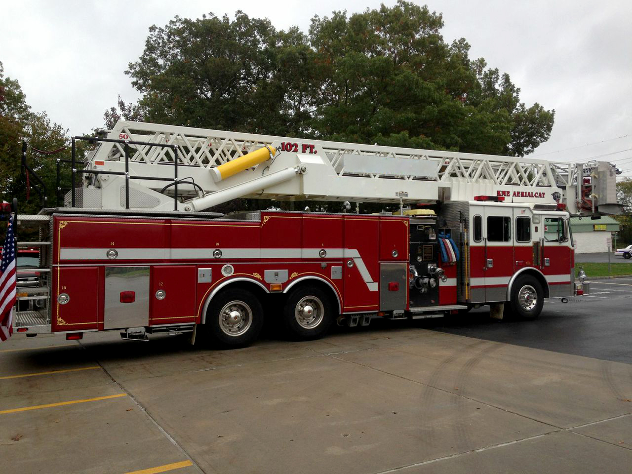 1998 KME 102' Aerialcat Quint | Used Truck Details