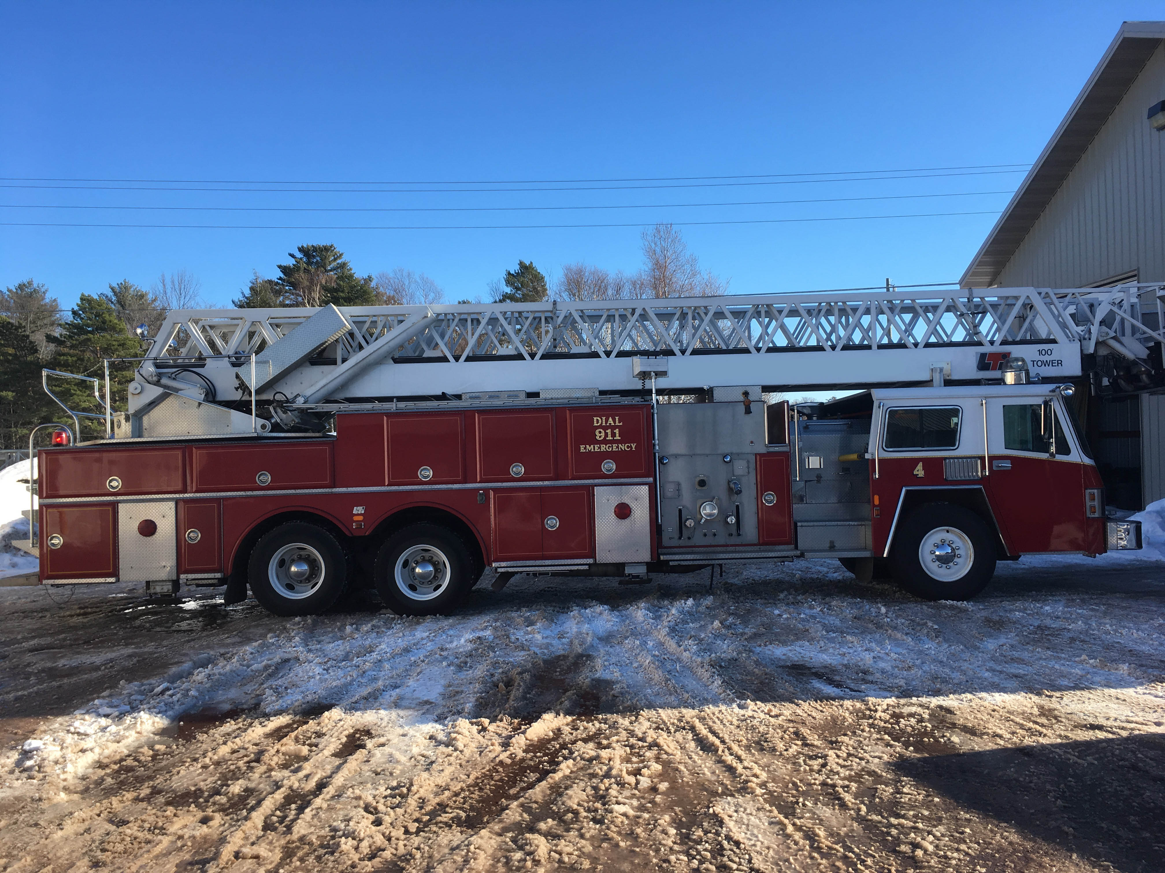 1986 LTI Simon Duplex 100' Aerial | Used Truck Details