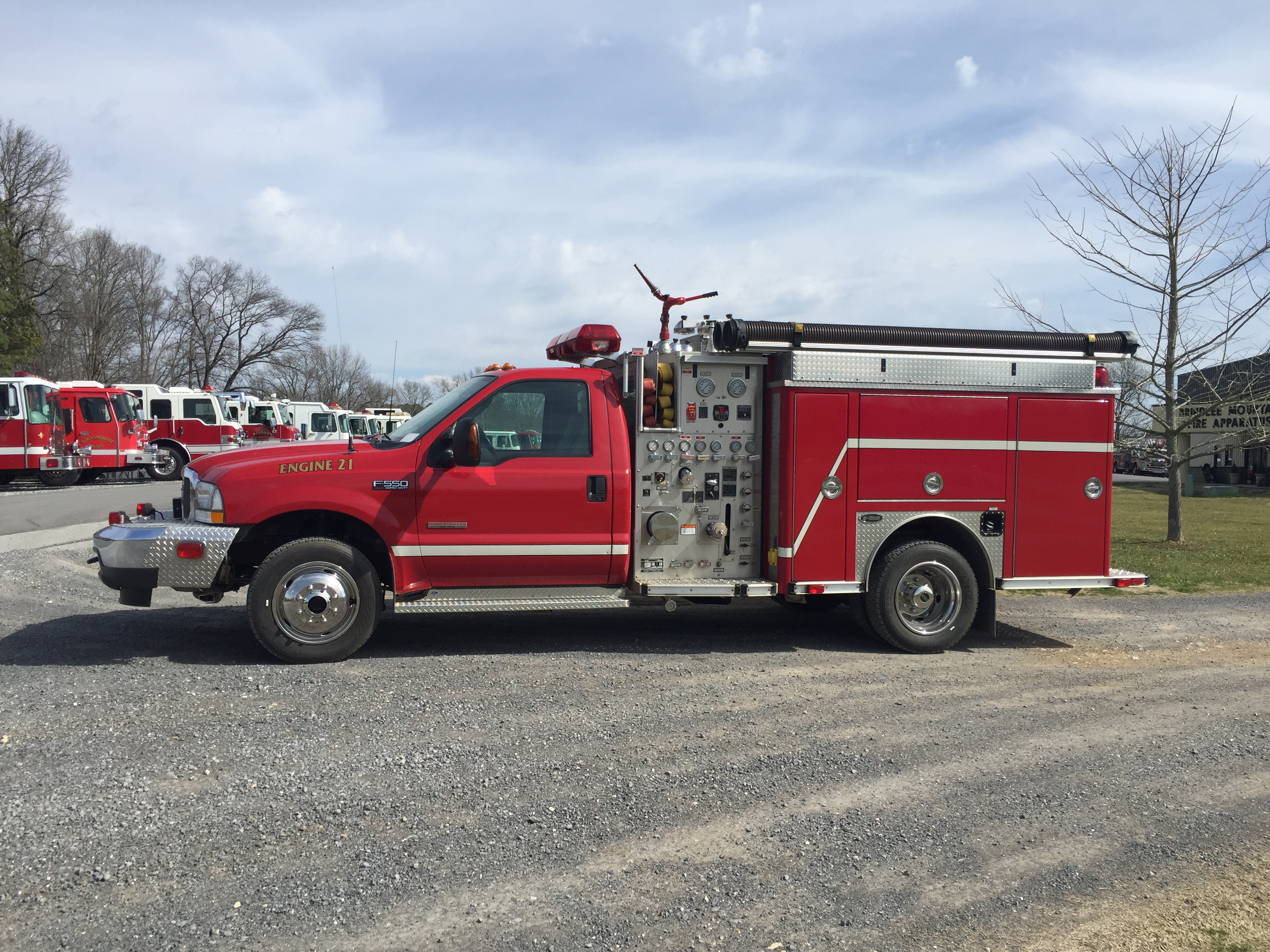 2003 E-One Ford F-550 Mini Pumper | Used Truck Details