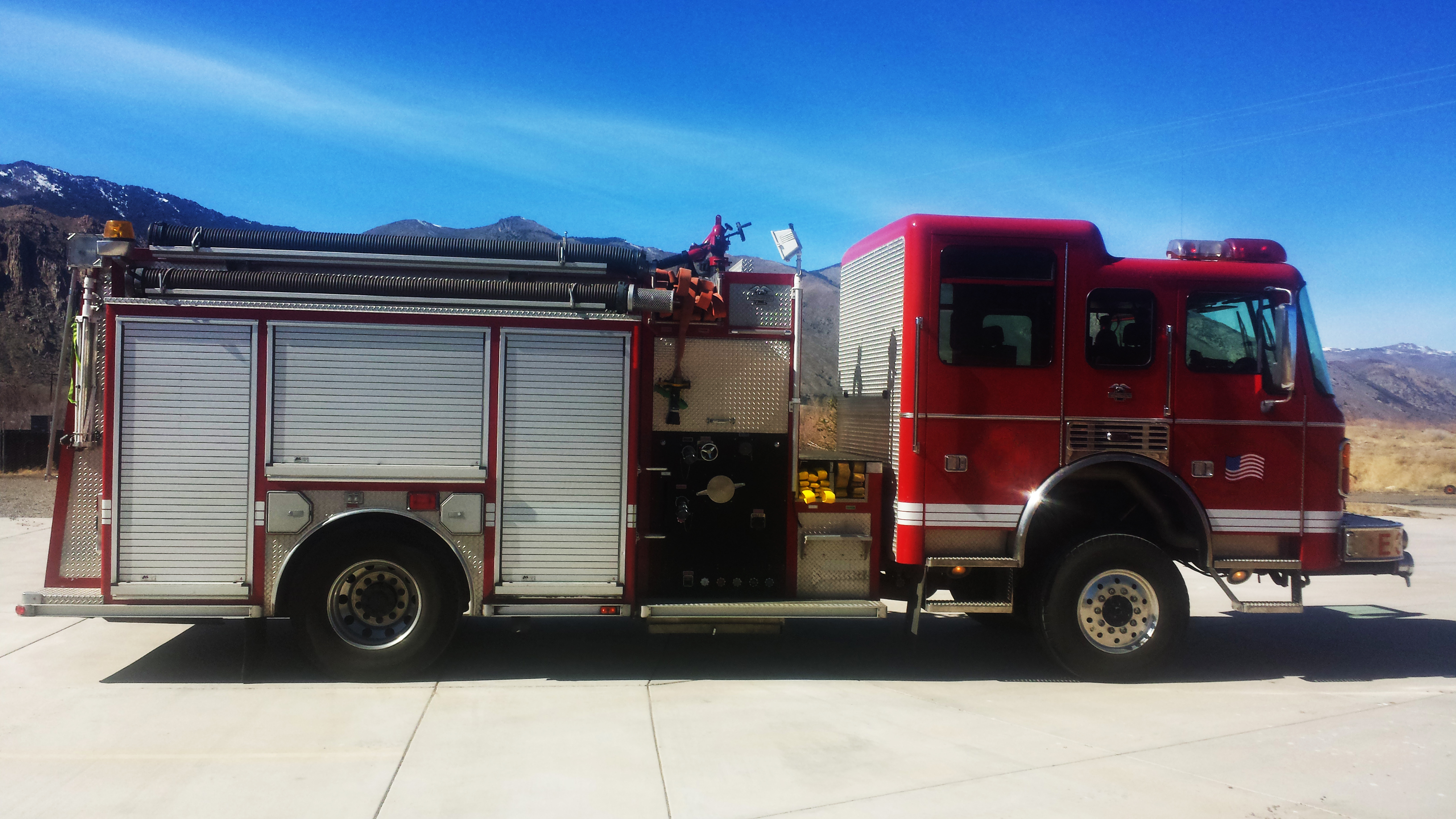 2001 American LaFrance - Becker American Eagle 4x4 Custom Pumper | Used ...
