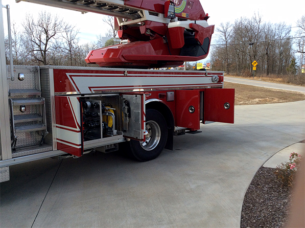 2008 Rosenbauer Spartan Metz 105' Platform | Used Truck Details