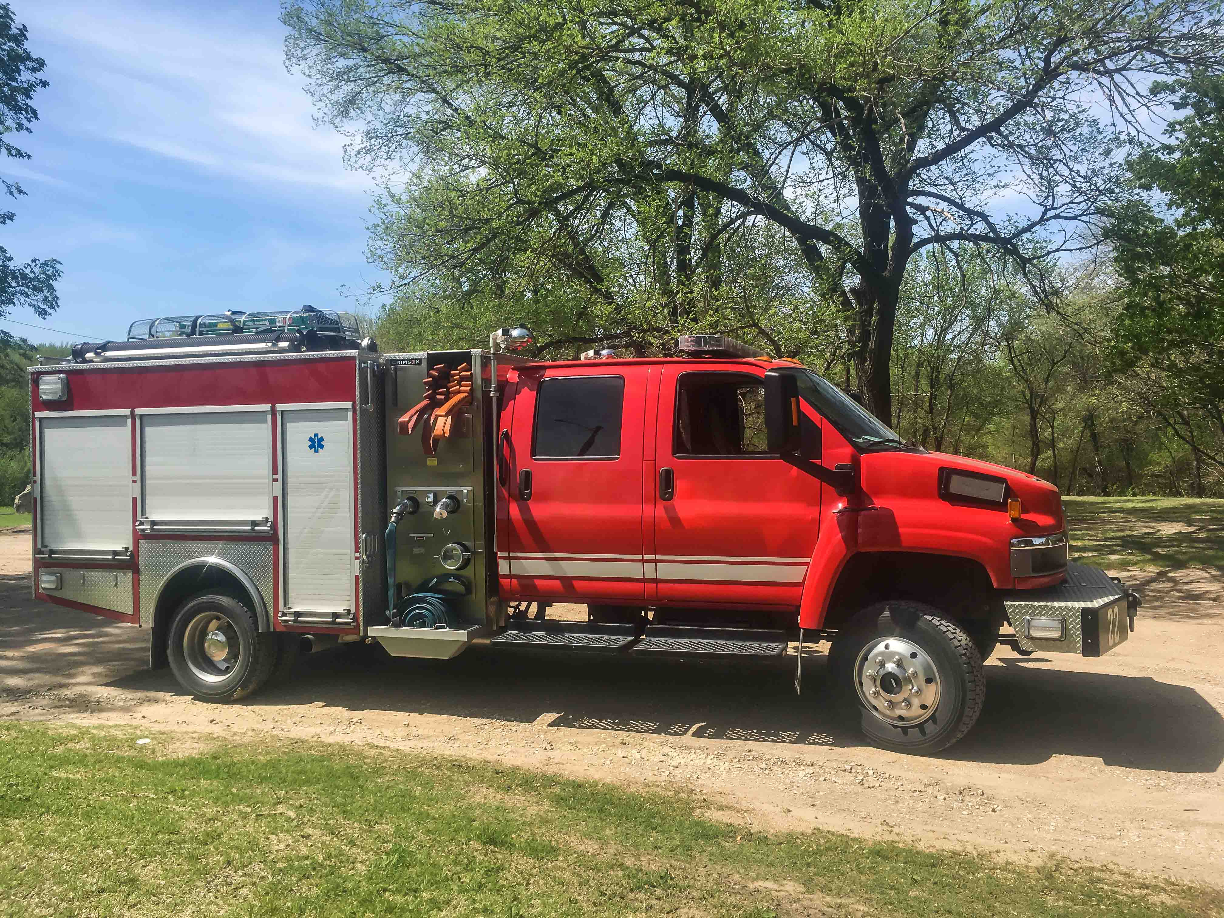 2008 Crimson Dakota GMC 4x4 Midi Pumper | Used Truck Details