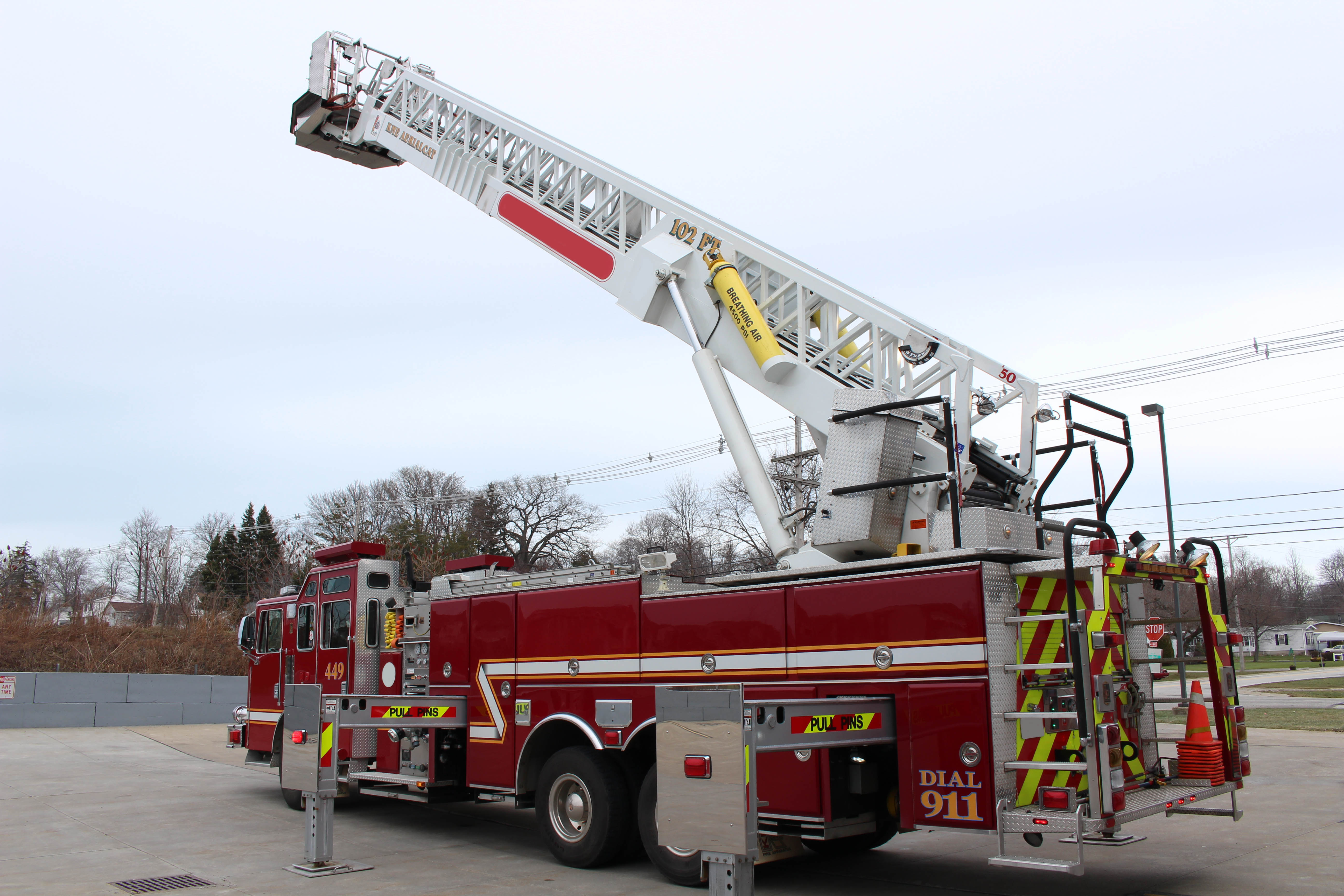 1995 KME 102' AerialCat Platform | Used Truck Details