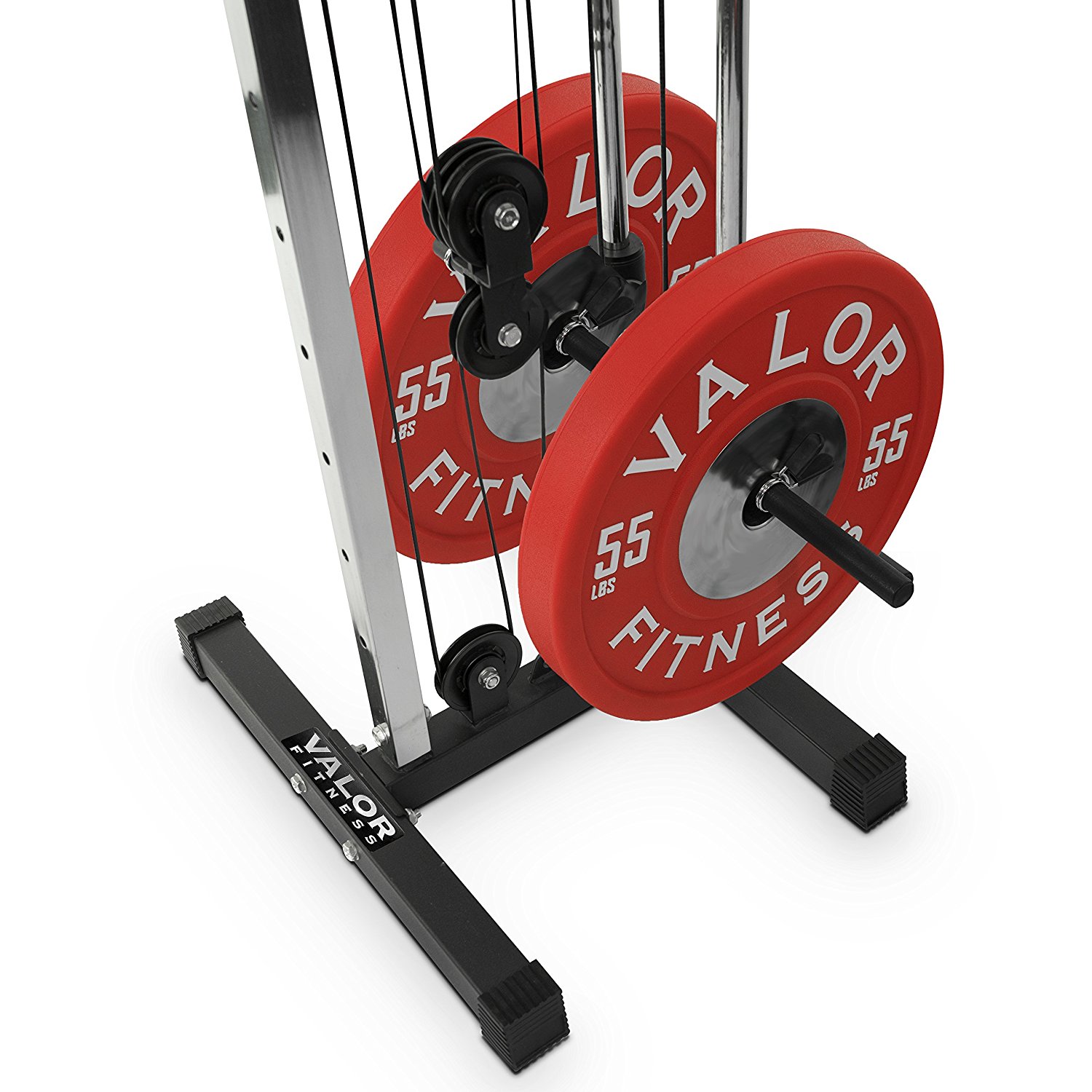 Valor Fitness Bd 62 Wall Mount Cable Station With Double Bar Track BD