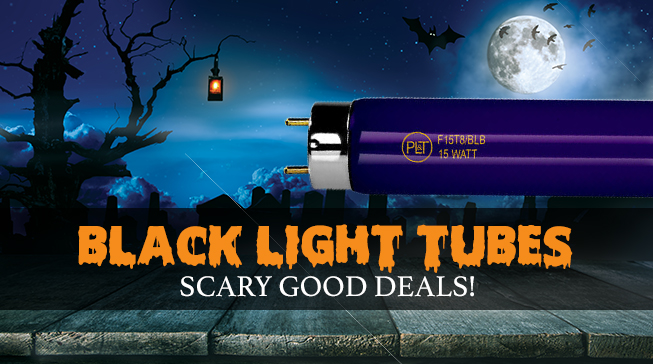 Halloween Lights | Bulbs, Black Lights, Glow Sticks | 1000Bulbs.com