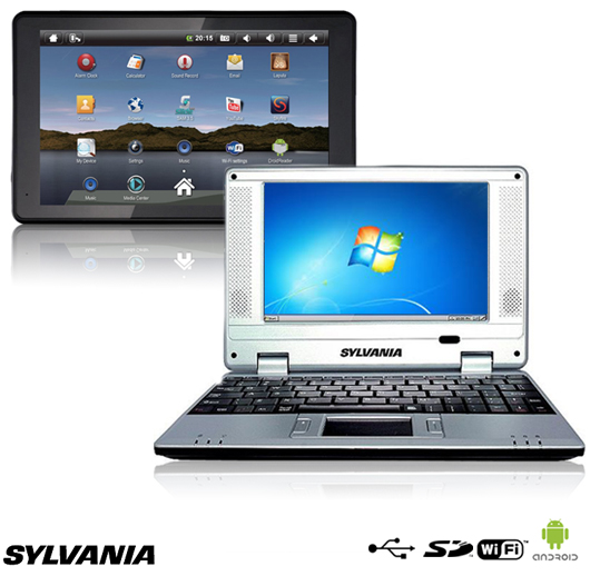 [1saleaday] 7" Sylvania Netbook or 7" Sylvania Tablet | $69.99 | REFURB ...