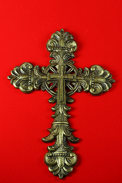 D0171-03 Antique Style Wall Cross