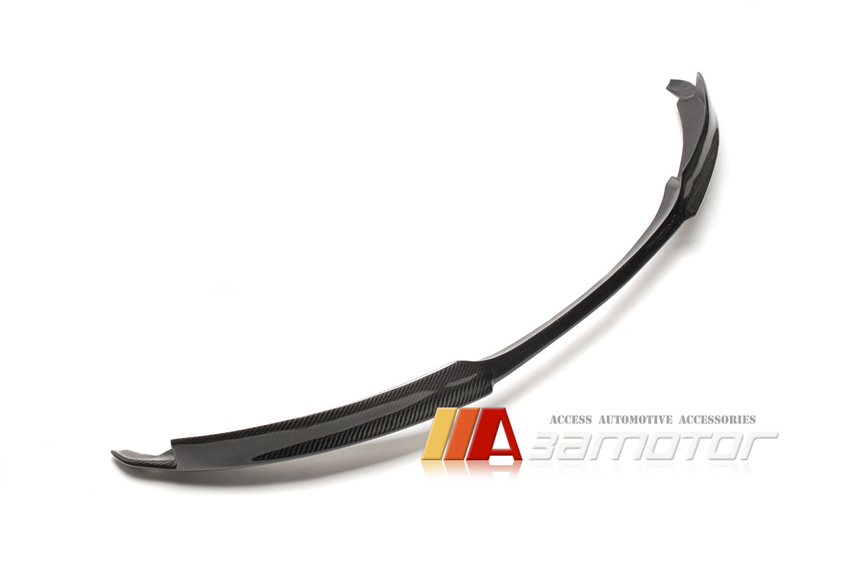Carbon Fibre V Style Front Splitter fit for BMW E82 E88 1-Series M ...