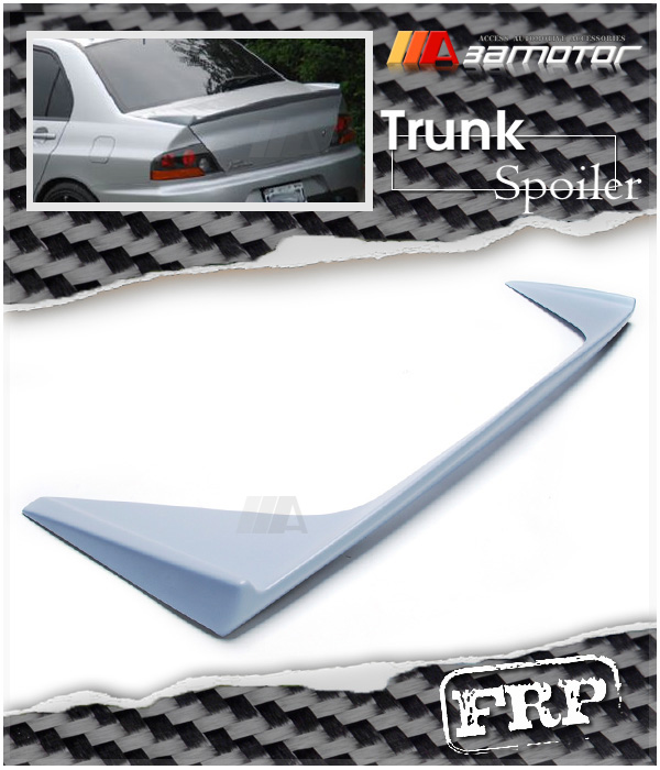 Unpainted Rear Trunk Spoiler fit for Mitshibishi Lancer Evolution EVO 7 ...