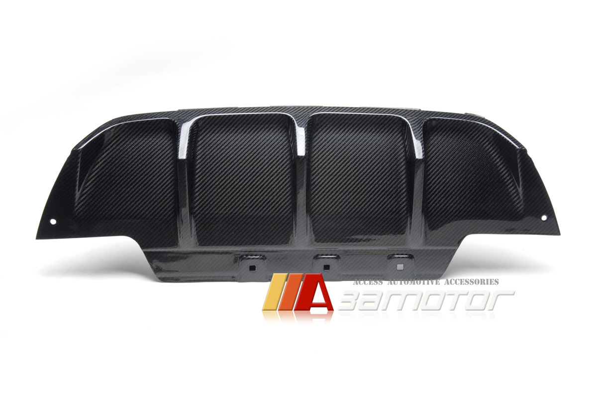 Performance Style Carbon Fiber Rear Diffuser Quad fits BMW F06 F12 F13 ...