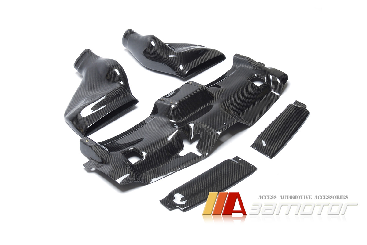 Carbon Engine Bay Gruppe M Style Cold Air Intake fit for Mercedes W204 ...