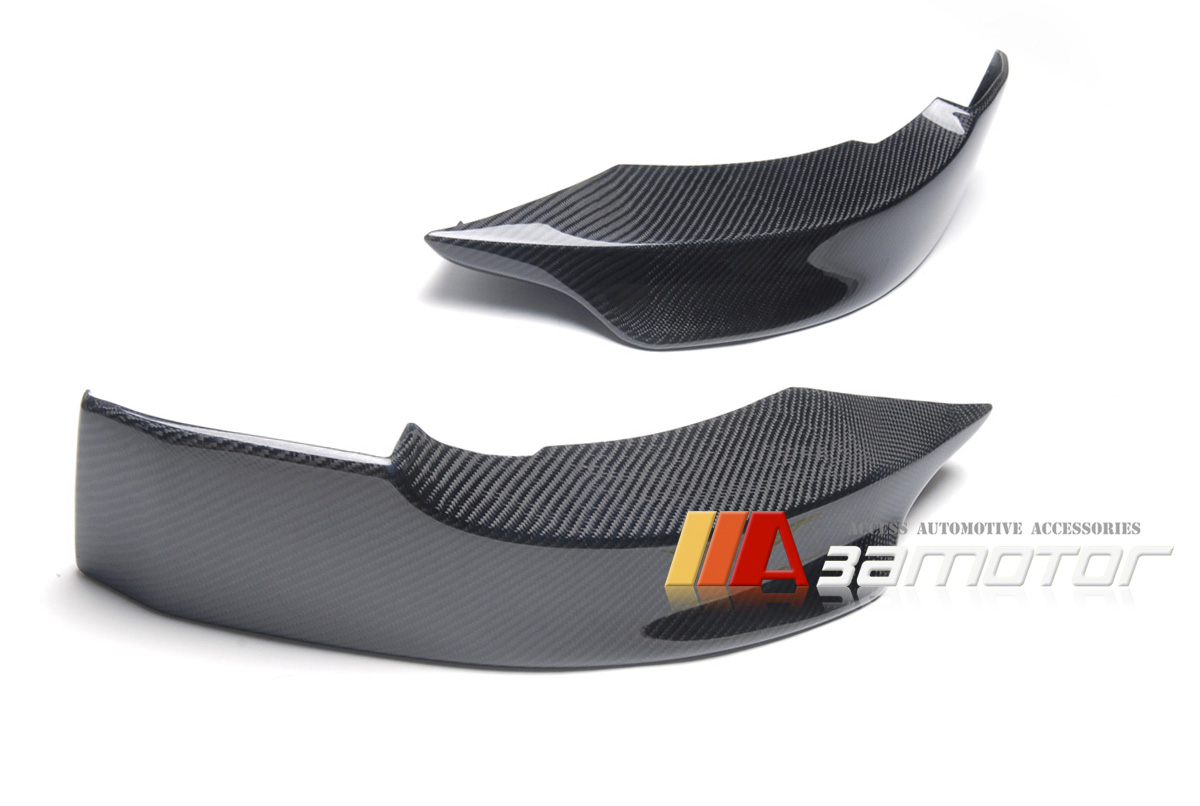 Carbon Fiber M-TECH Front Splitters fit for 10-13 BMW E92 E93 LCI M ...