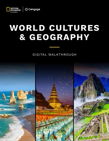 National Geographic World Cultures and Geography Digital Walkthrough