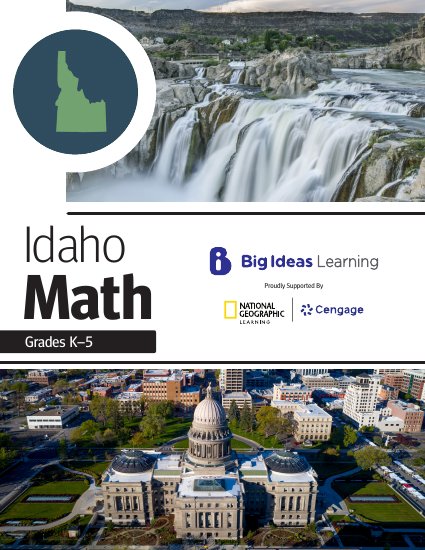 National Geographic Learning - Big Ideas Learning - Idaho Brochure - K-5