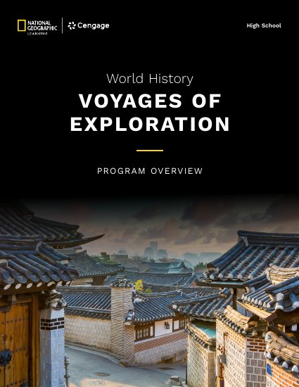 World History Voyages of Exploration Program Overview