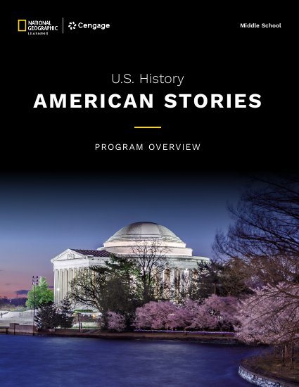US History American Stories Program Overview