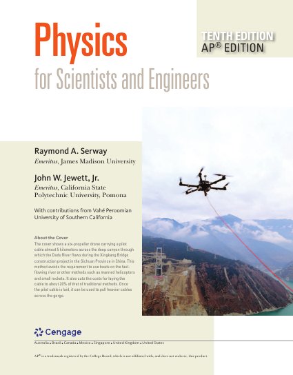 Physics for Scientists and Engineers 10e AP Edition