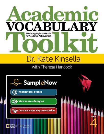 Academic Vocabulary Toolkit Grade 4 Student Edition