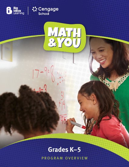 Big Ideas Learning Math and You K through 5