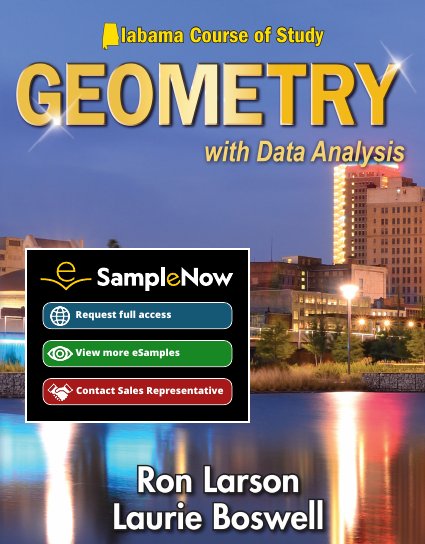 Big Ideas Learning Geometry with Data Analysis Alabama