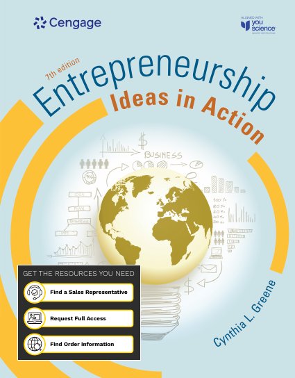 CTE Entrepreneurship Ideas In Action 7e