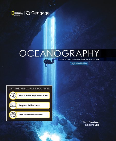 APE SCI Oceanography Invitation Marine Science 10e