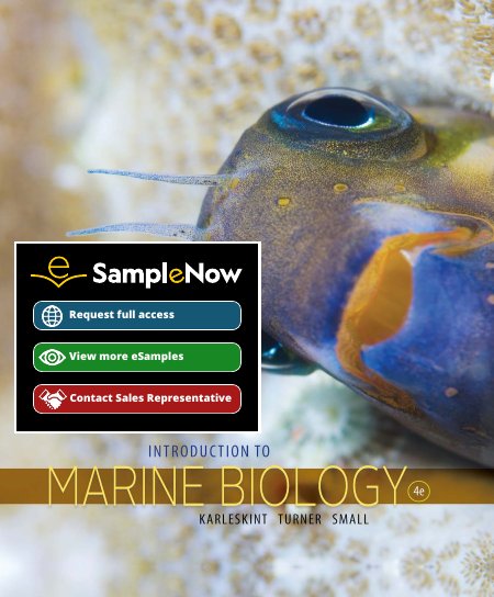 Introduction to Marine Biology 4e