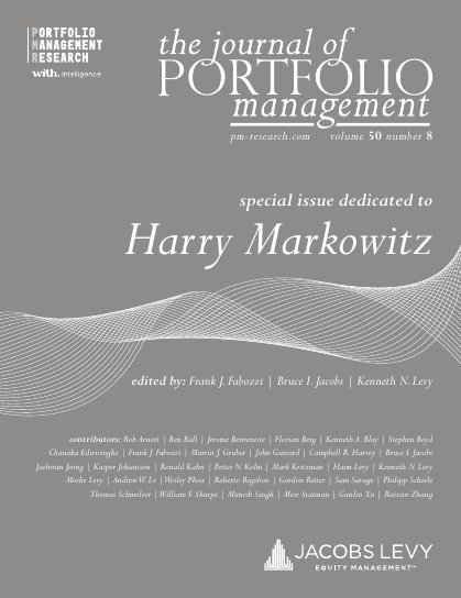 JPM Harry Markowitz Special Issue 2024