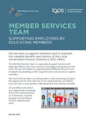 Member Services Team