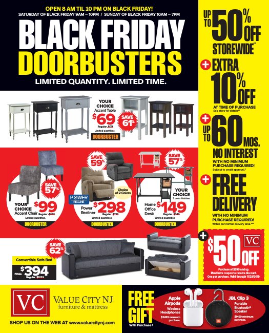 Black Friday Mailer