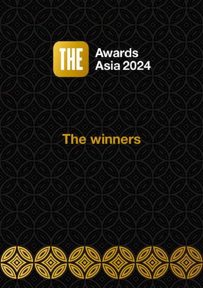 THE Awards Asia 2024 winners