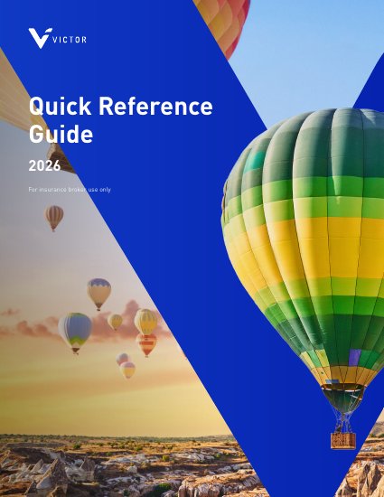 Victor UK Quick Reference Guide