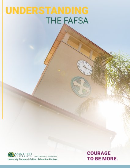 UNDERSTANDING THE FAFSA