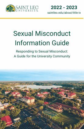 22-23 Sexual Misconduct Information Guide