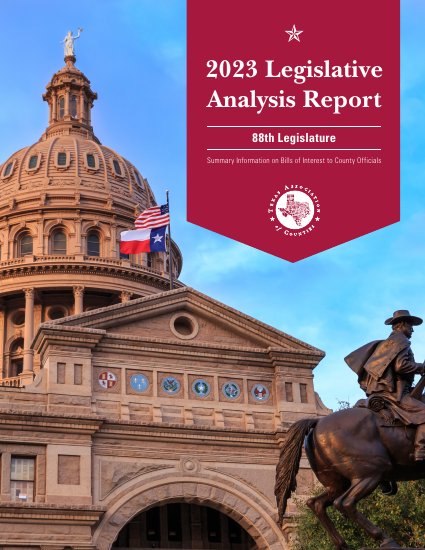 2023 Legislative Analysis Report