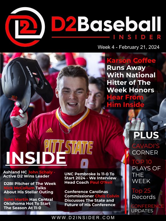 D2 Baseball Insider Magazine 22124