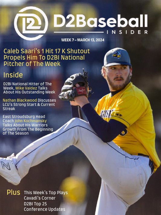 D2 Baseball Insider Magazine Week 7 031324
