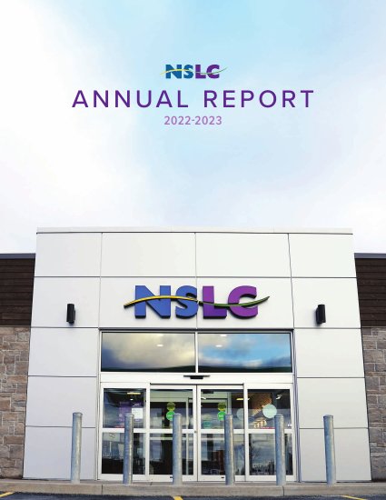 NSLC ANNUAL REPORT 2022-2023
