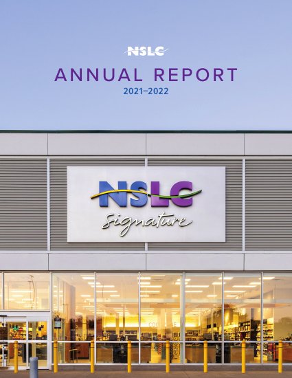 NSLC ANNUAL REPORT 2021-2022