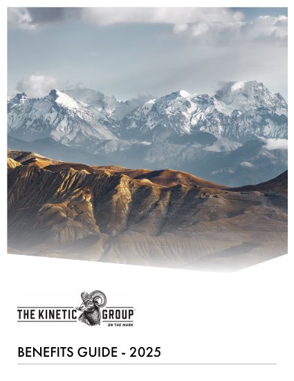 The Kinetic Group Benefits Guide 2025