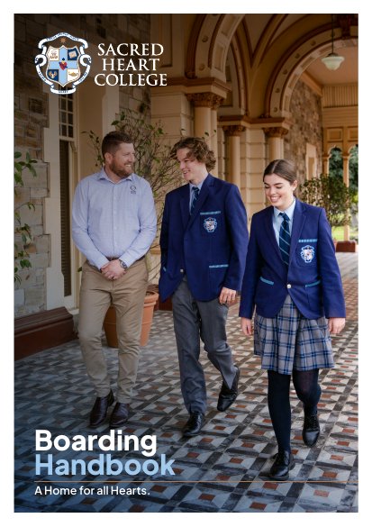 SHC Boarding Handbook