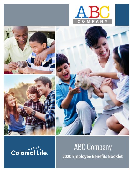 2020 Benefits Booklet Sample