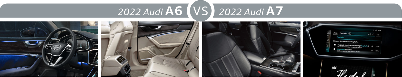 Compare the 2022 Audi A6 Sedan & the Audi A7 in Columbus, OH