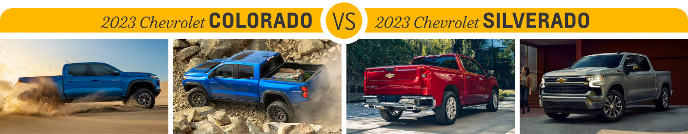 Chevrolet: Chevrolet Colorado vs Silverado