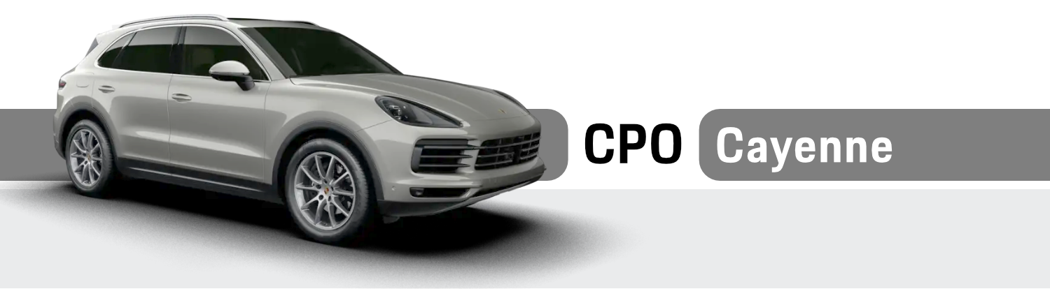 Learn More About the CPO Porsche Cayenne at Porsche Columbus in Ohio